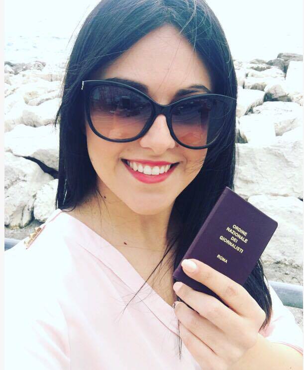 Alessia Conte da oggi è una Giornalista Pubblicista. Gli auguri - binews.it