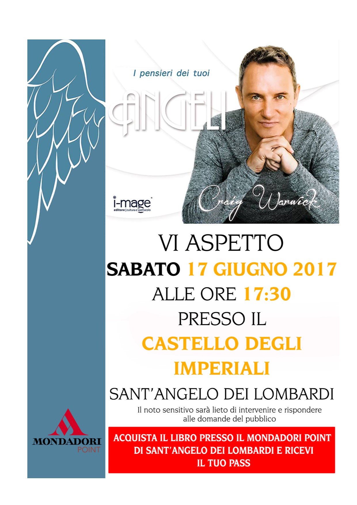 Craig Warwick alla Mondadori di Sant’Angelo dei Lombardi. L’uomo che ...