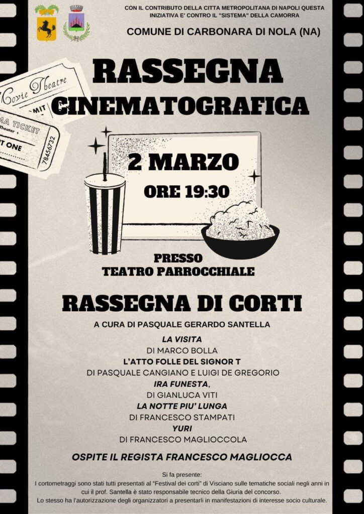 CARBONARA di NOLA. "La Rassegna dei Corti: Esplorando l'Aringa Rossa ...