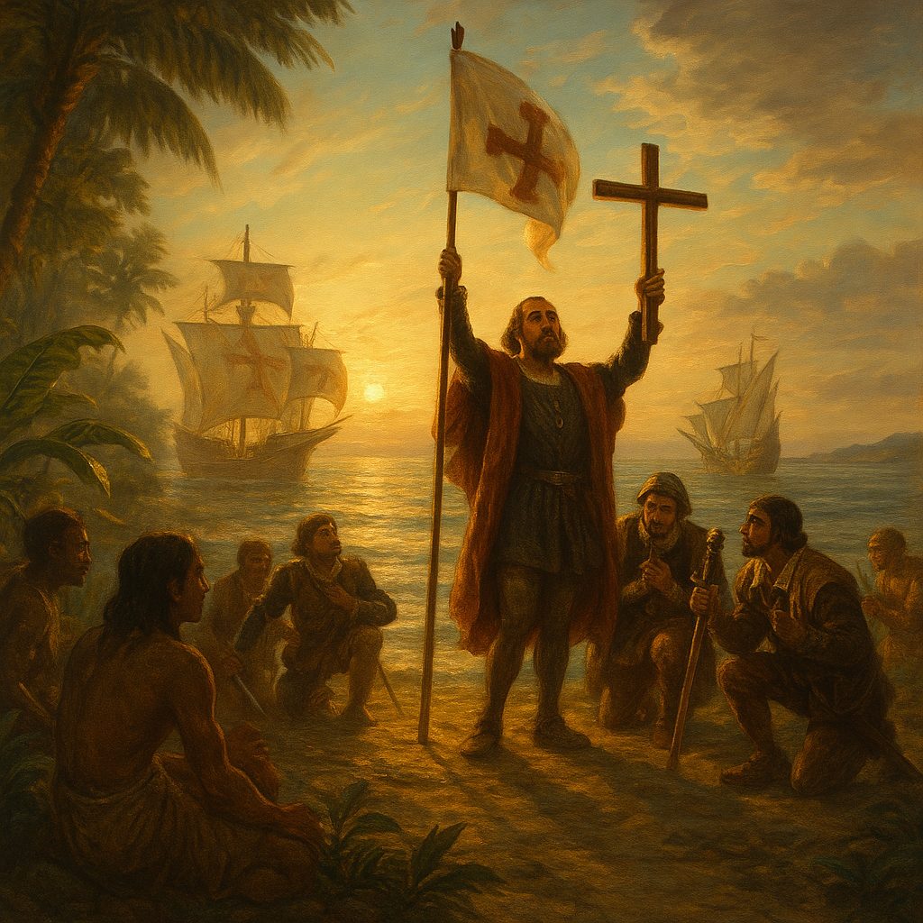 "ACCADDE OGGI". 12 ottobre 1492: Colombo avvista “San Salvador”. L’alba ...